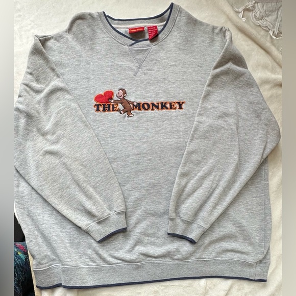 curious George | Tops | Curious George Adventures Sweatshirt Double ...